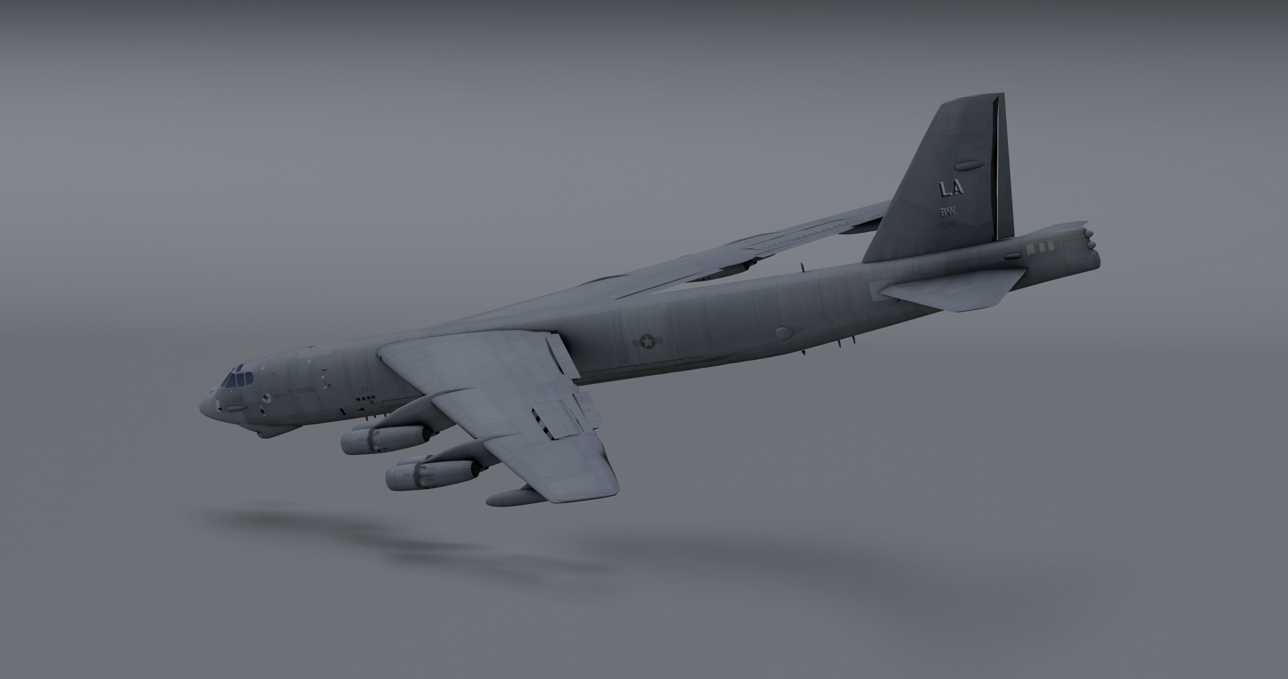 3D model B52 Bomber - photorealistic VR / AR / low-poly | CGTrader