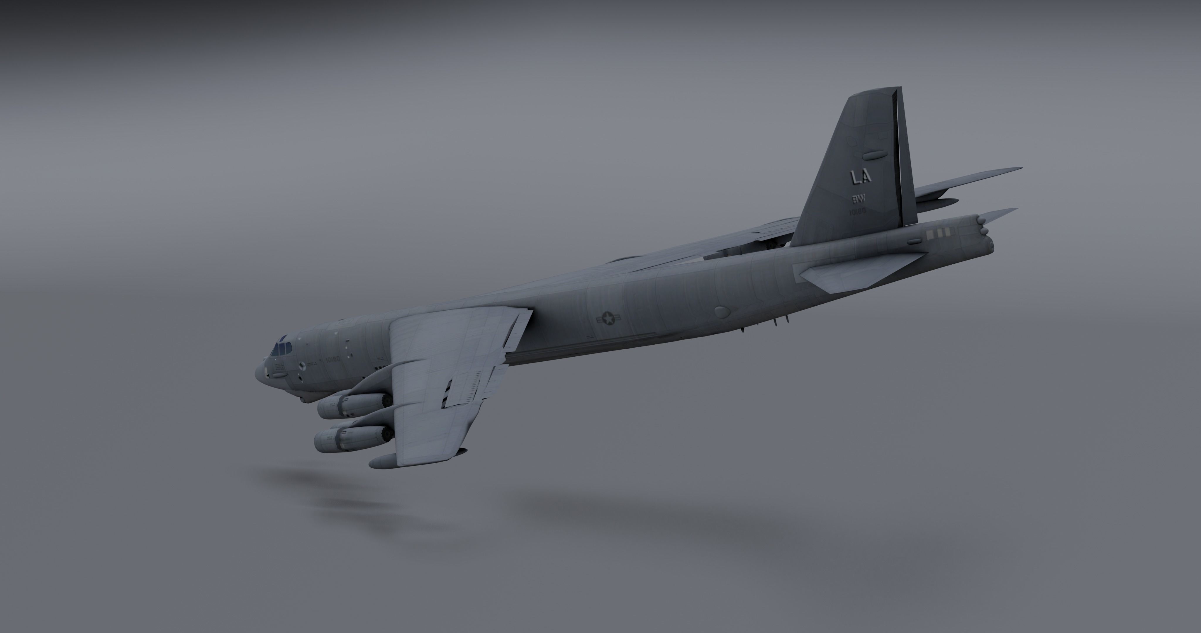 3D model B52 Bomber - photorealistic VR / AR / low-poly | CGTrader