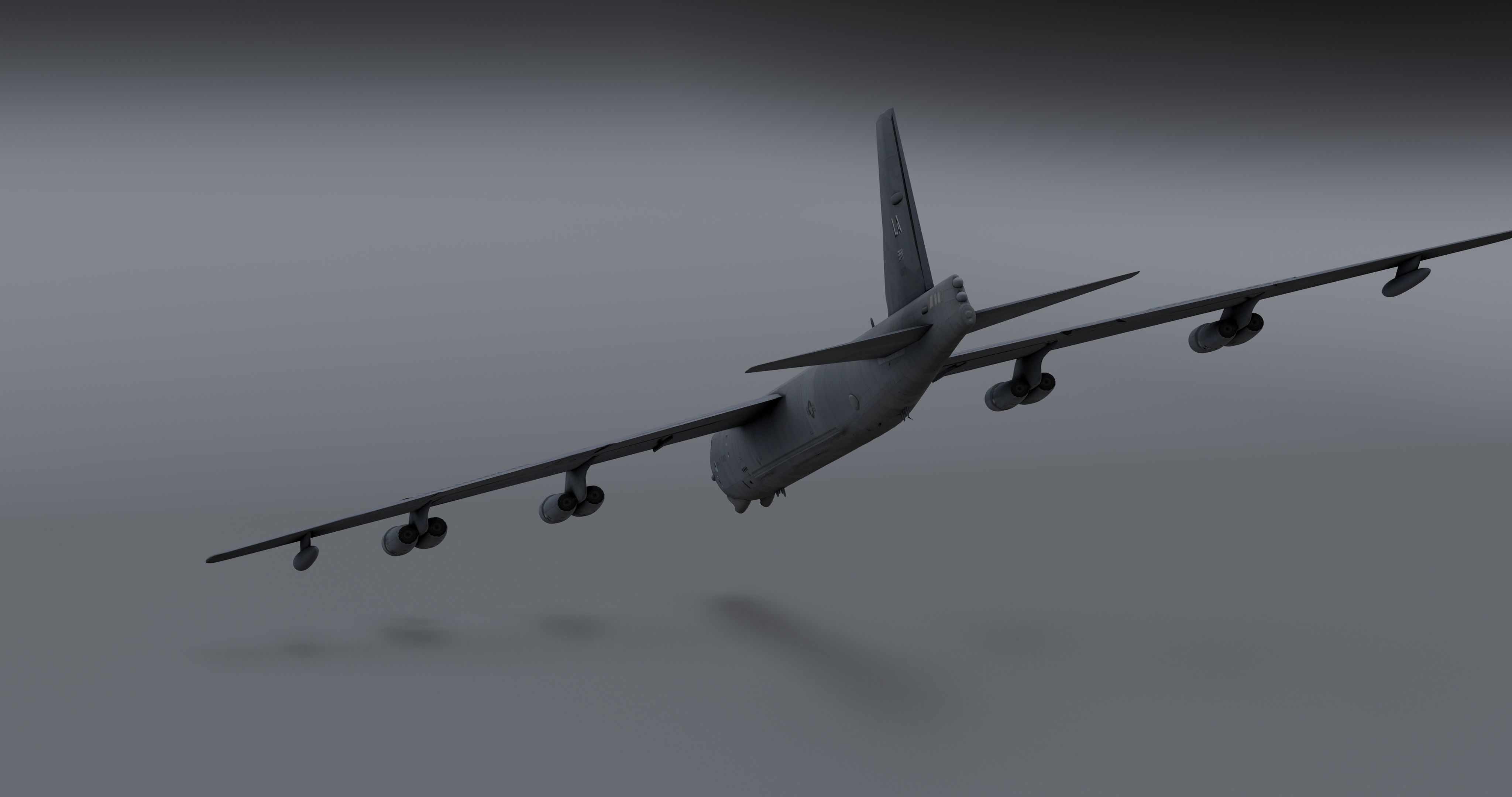3D model B52 Bomber - photorealistic VR / AR / low-poly | CGTrader