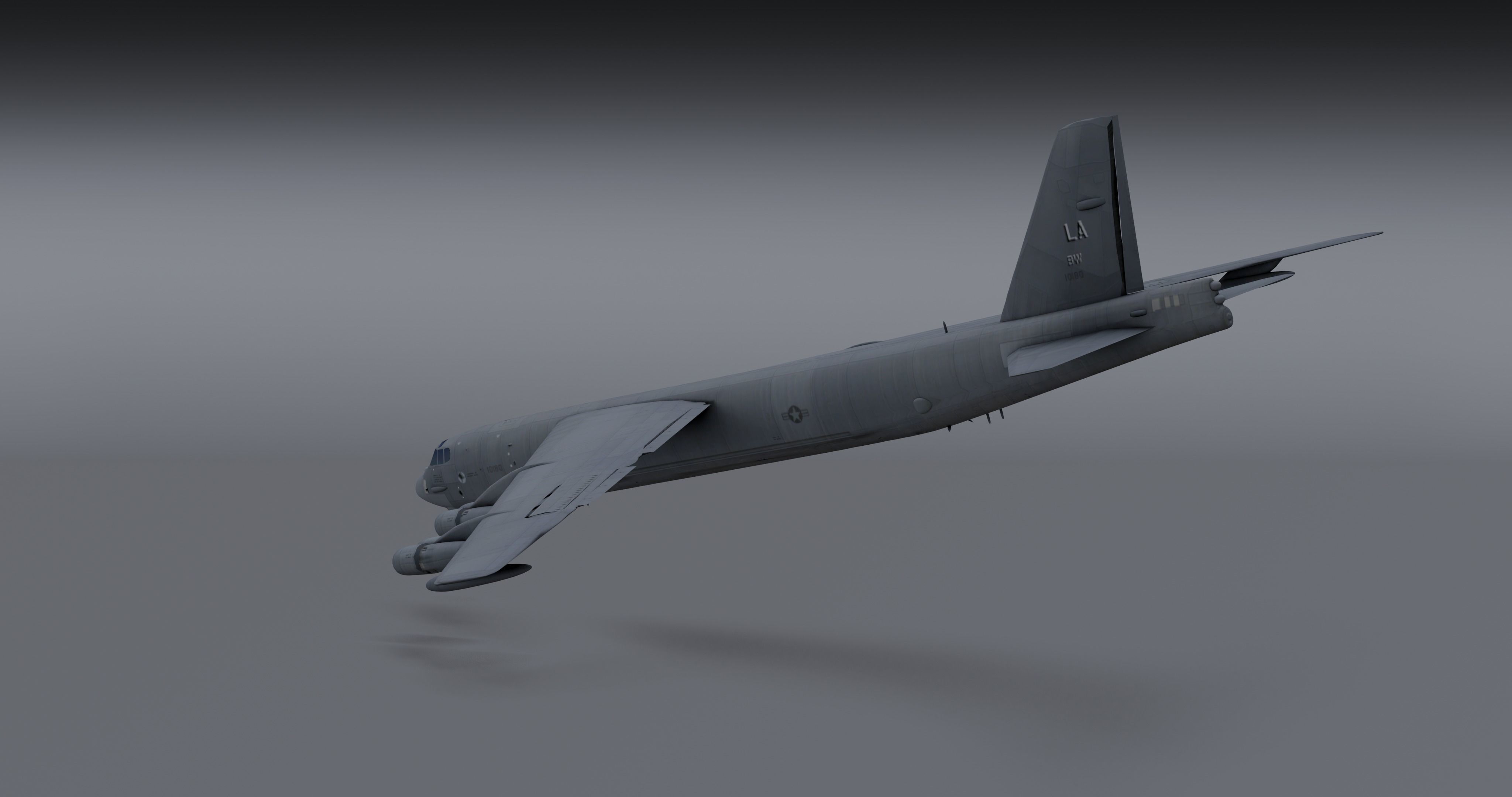 3D model B52 Bomber - photorealistic VR / AR / low-poly | CGTrader