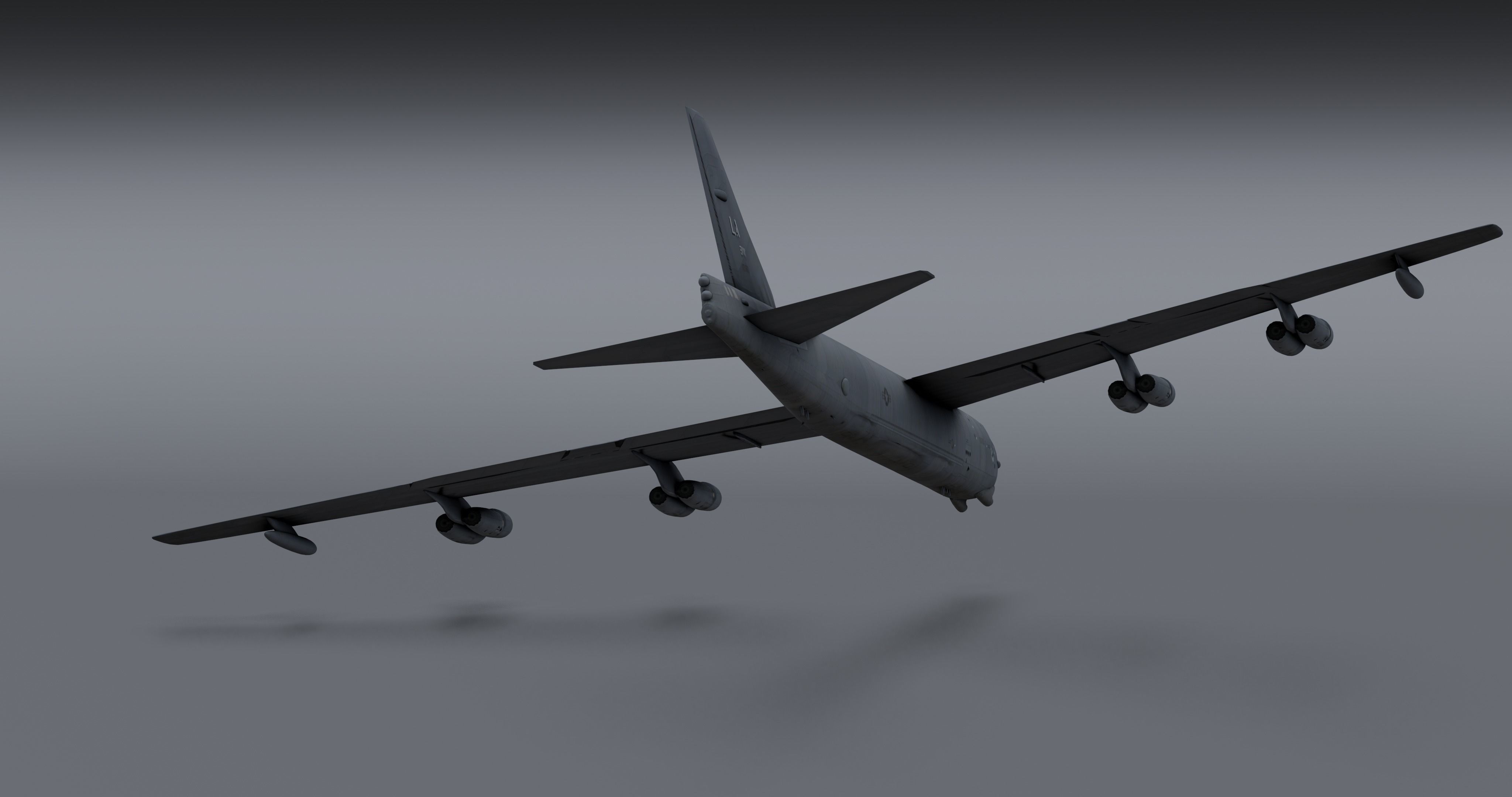 3D model B52 Bomber - photorealistic VR / AR / low-poly | CGTrader