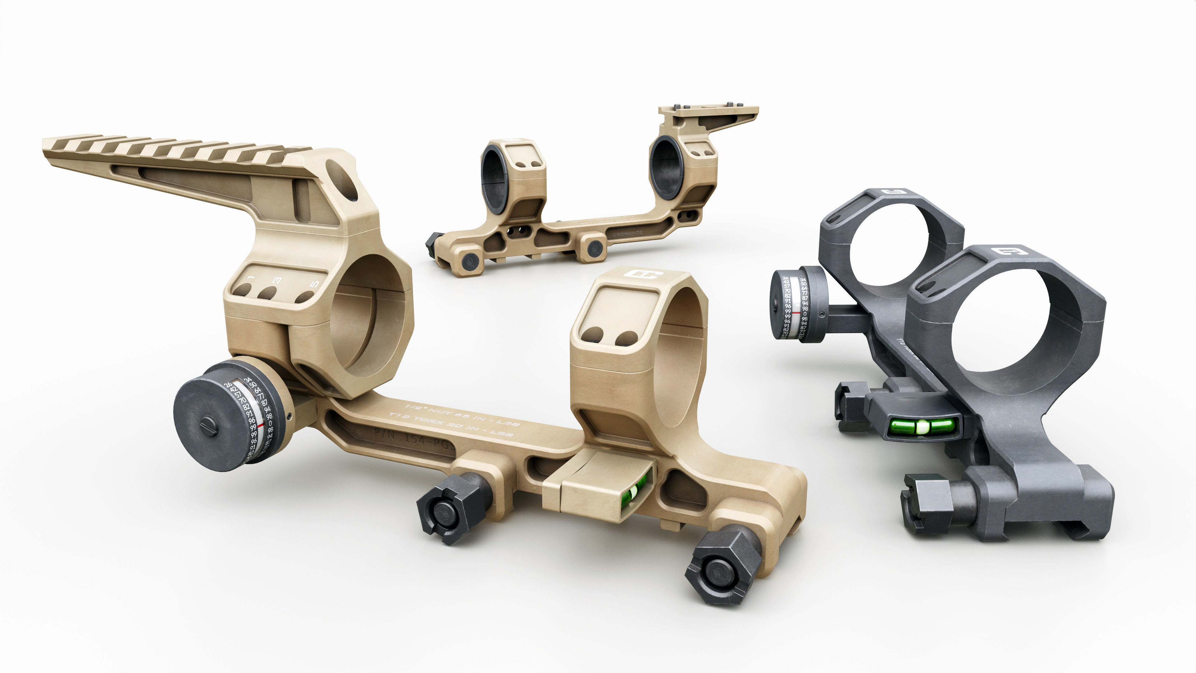 Badger Ordnance Condition One Modular 34mm and 30mm Scope Mount free VR ...