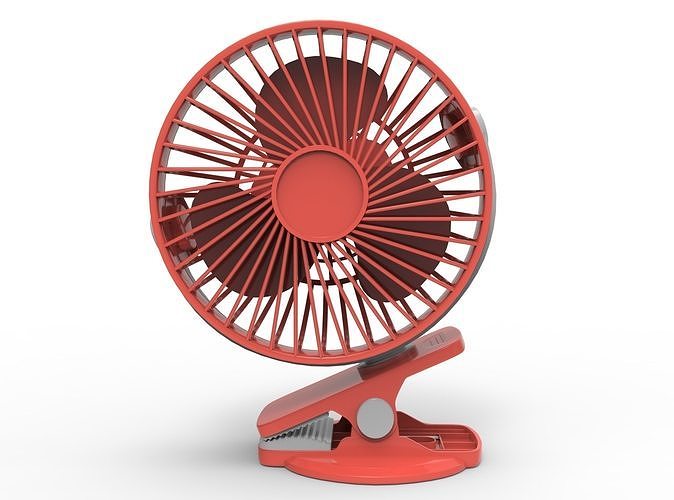 3D model Clip Fan VR / AR / low-poly | CGTrader