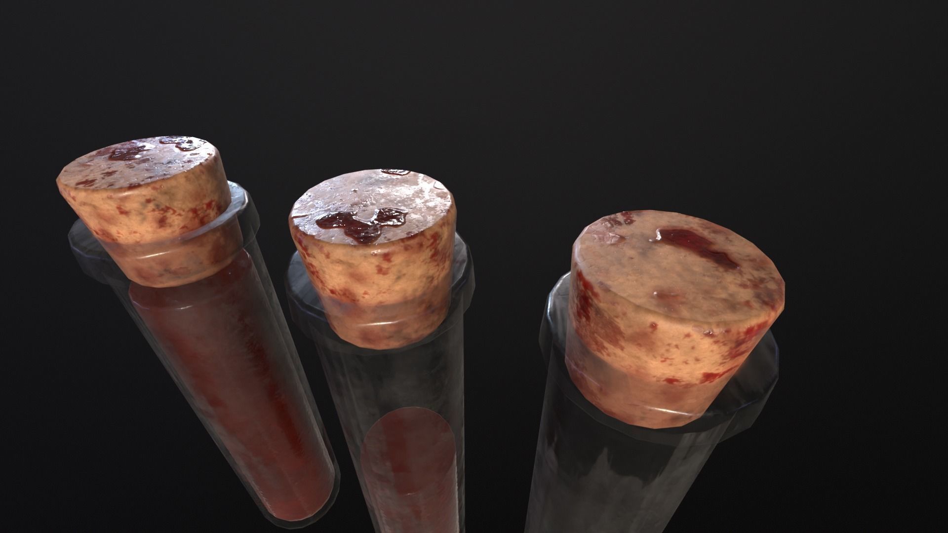 3D model Blood Vials VR / AR / low-poly | CGTrader