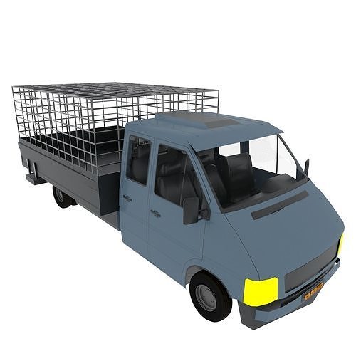 Pickup 3D model | CGTrader