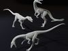 Compy - Compsognathus Dinosuar Reptile 3D Model 3D model 3D printable ...