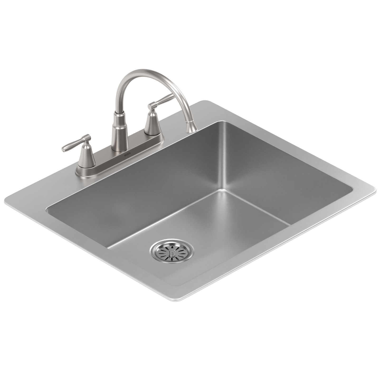MOEN kitchen sink GS181723B 3D model | CGTrader