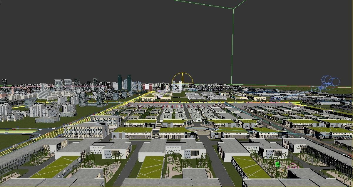 3D Industrial Park Animation 3D model animated | CGTrader