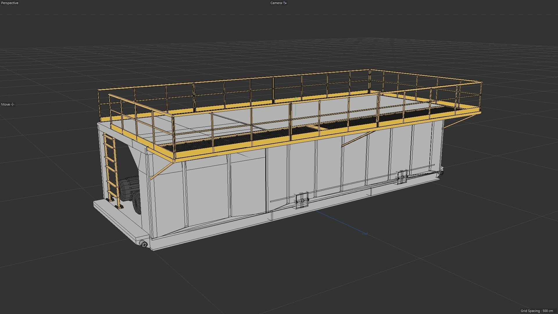 3D model Drilling short version cabin VR / AR / low-poly | CGTrader
