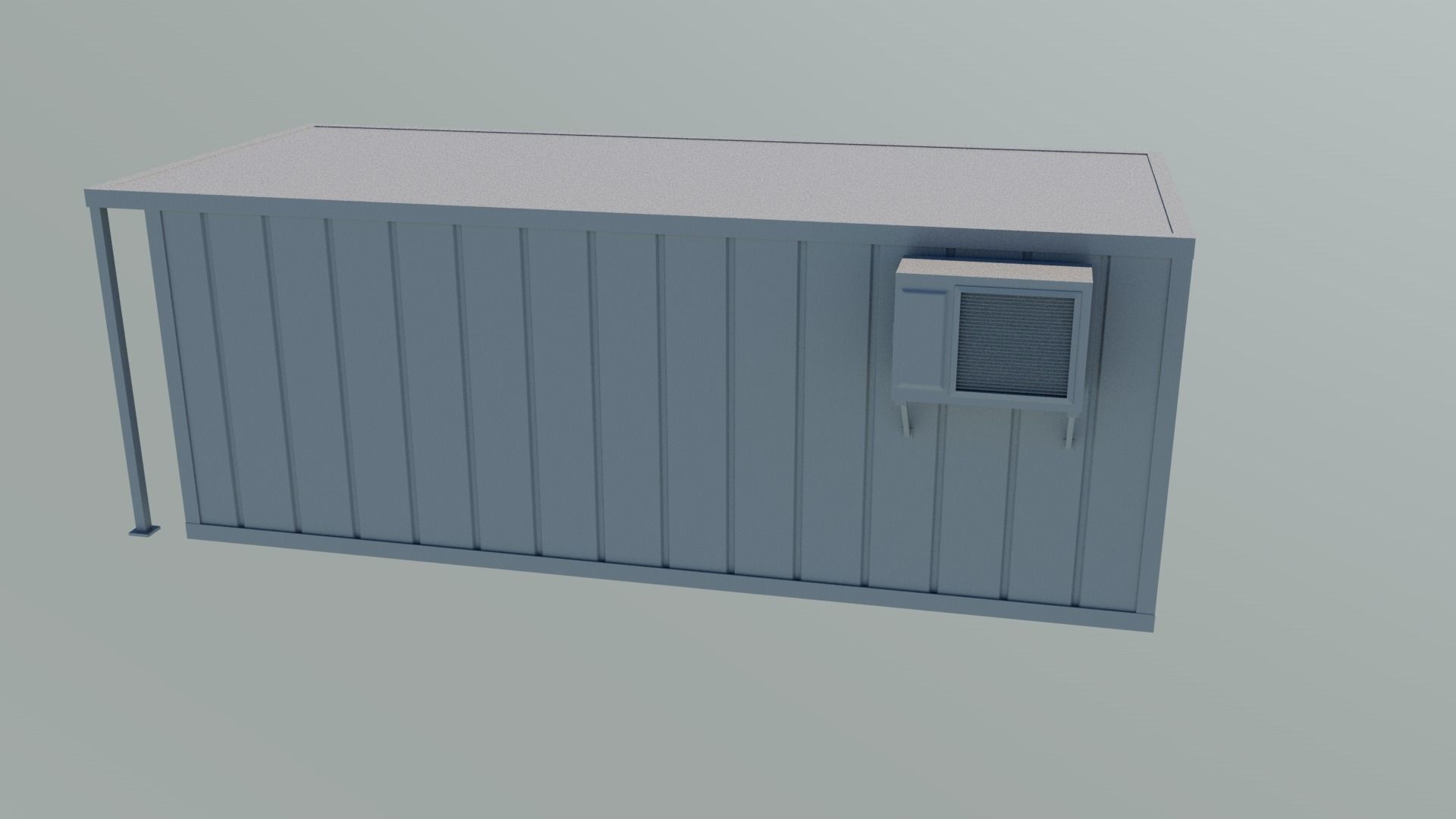 Mud logging cabin free VR / AR / low-poly 3D model | CGTrader