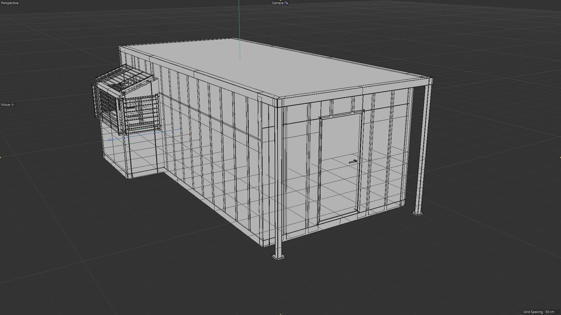 Mud logging cabin free VR / AR / low-poly 3D model | CGTrader