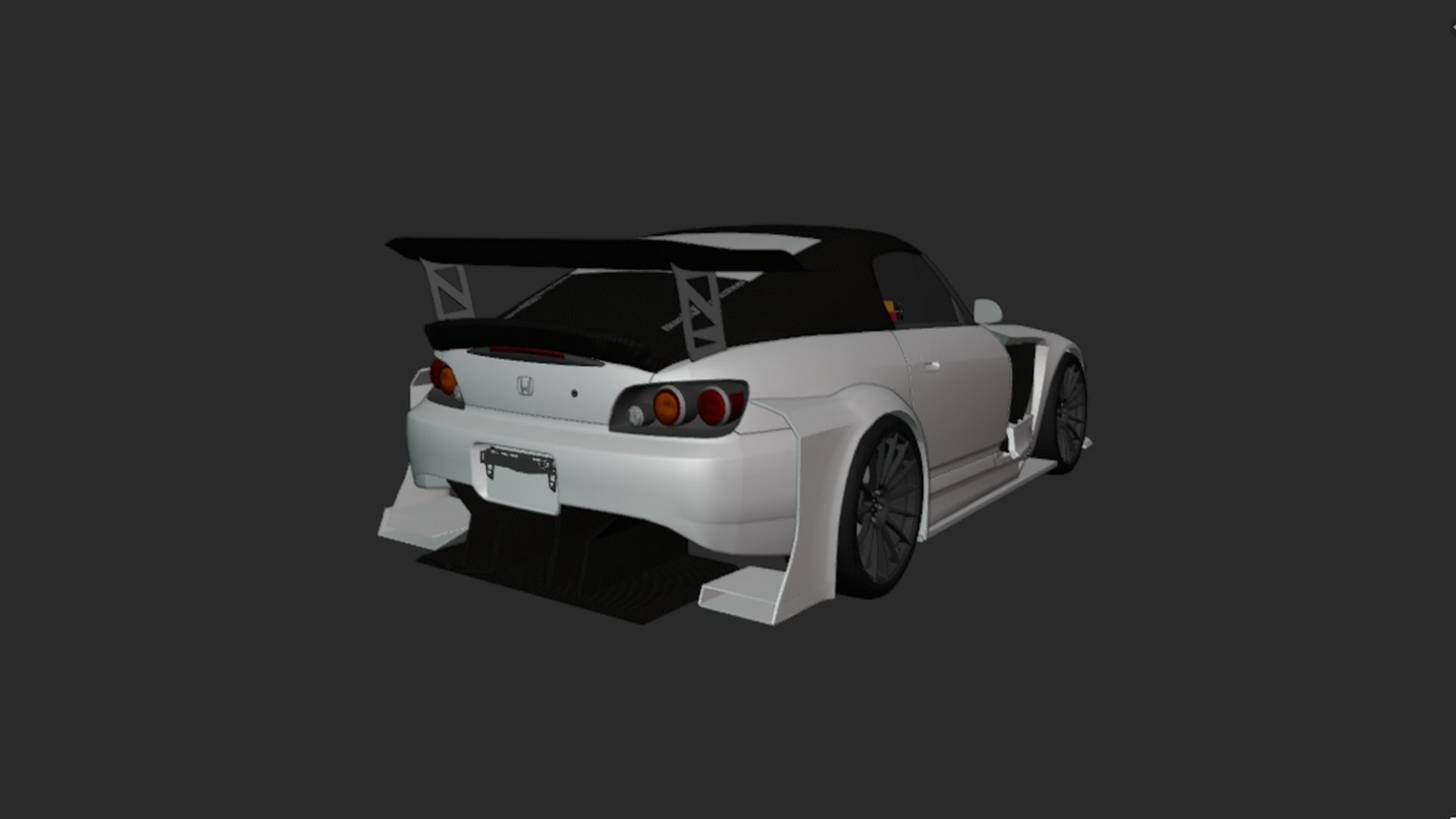 Custom creation S2000 Aero body kit 3D model | CGTrader