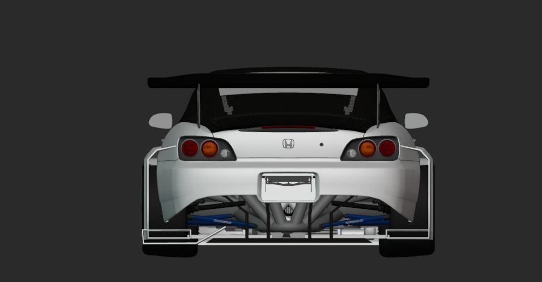 Custom creation S2000 Aero body kit 3D model | CGTrader