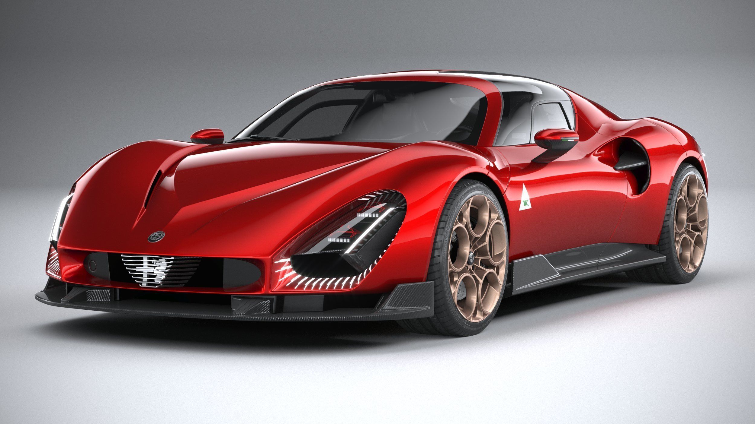 Alfa Romeo 33 Stradale 2024 3D model | CGTrader