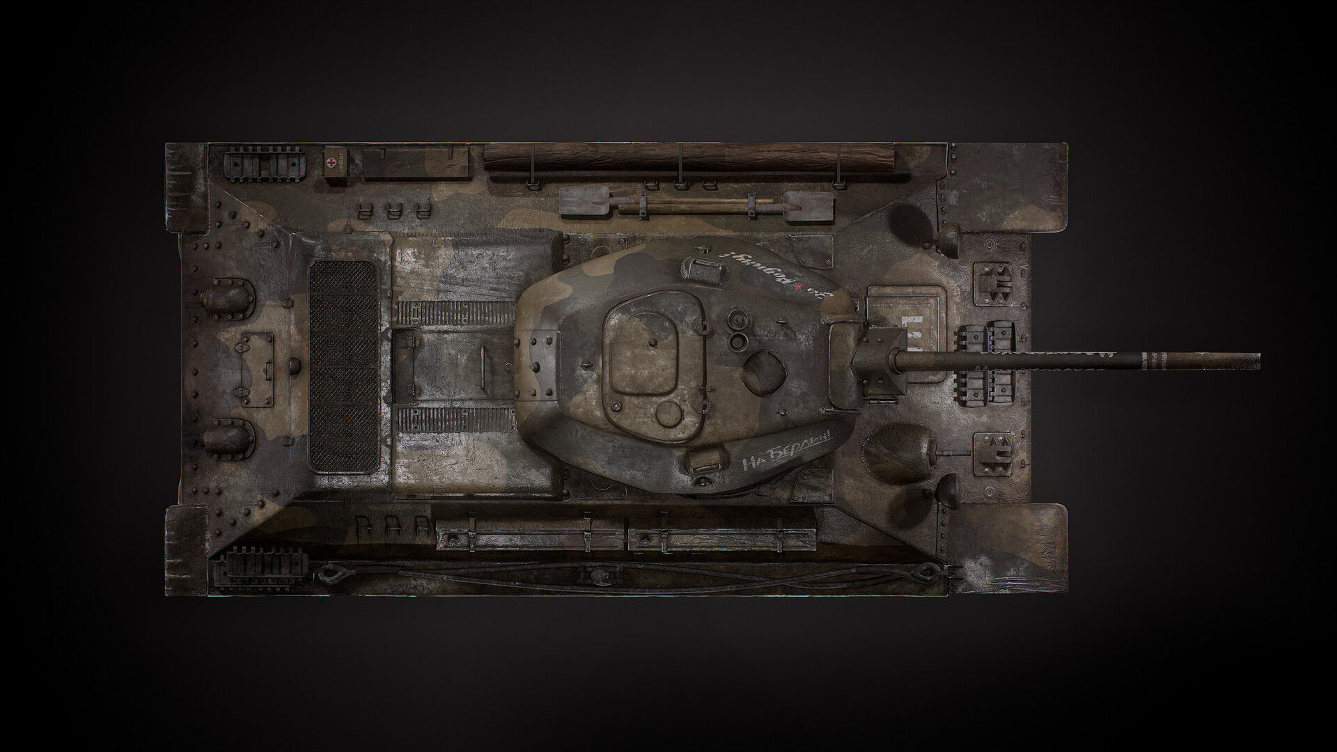 3D model T34-57 1941 Soviet Tank VR / AR / low-poly | CGTrader