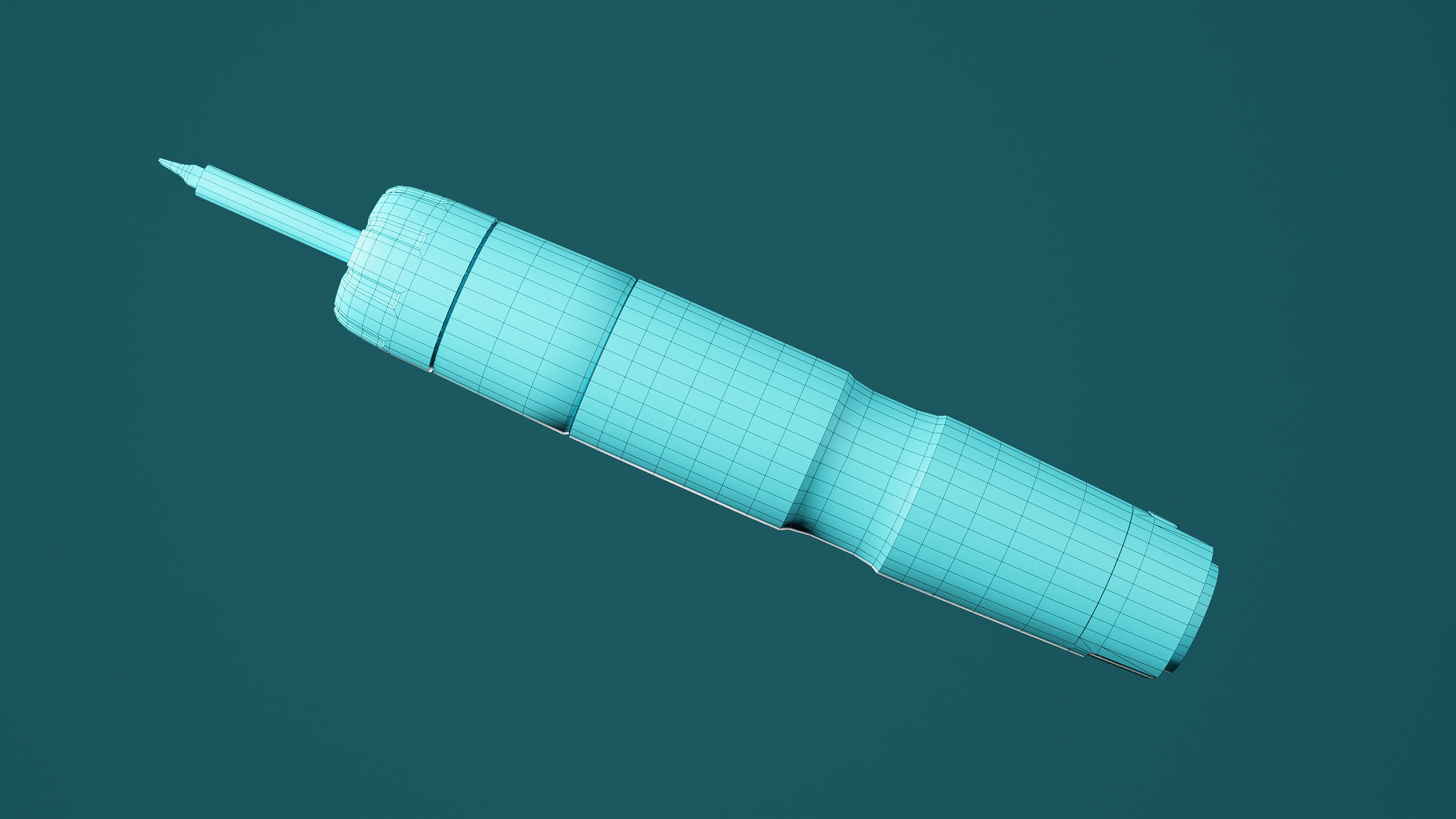 Electric screwdriver free VR / AR / low-poly 3D model animated rigged ...