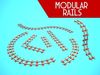 3D model MODULAR RAILS CARTOON STYLIZED VR / AR / low-poly | CGTrader