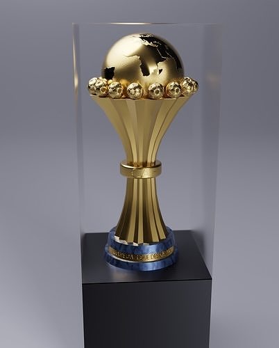 CAF Cup 3D model animated | CGTrader