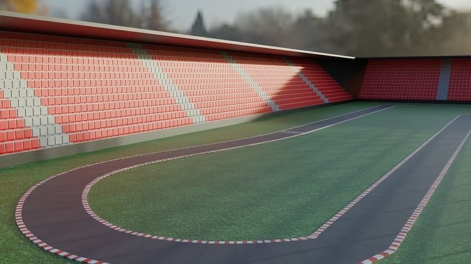 3D model Race Track VR / AR / low-poly | CGTrader