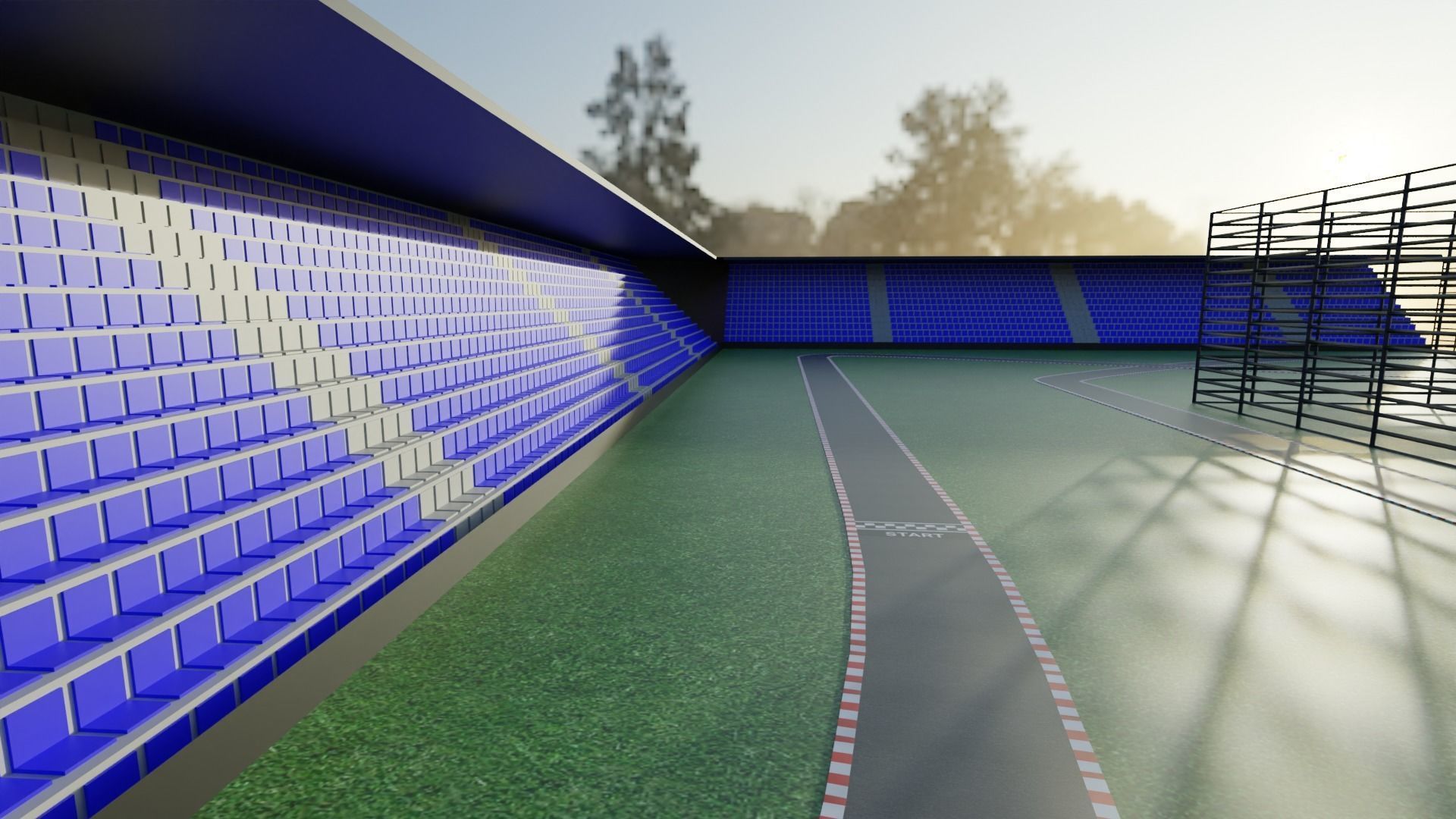 3D model Race Track VR / AR / low-poly | CGTrader