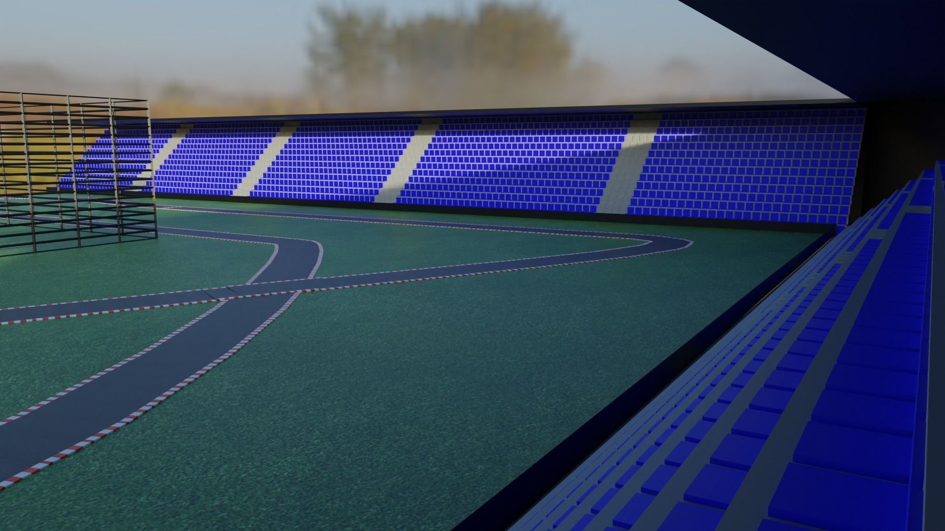 3D model Race Track VR / AR / low-poly | CGTrader