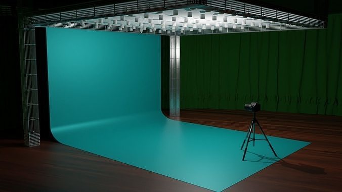 3D model Photo Studio VR / AR / low-poly | CGTrader