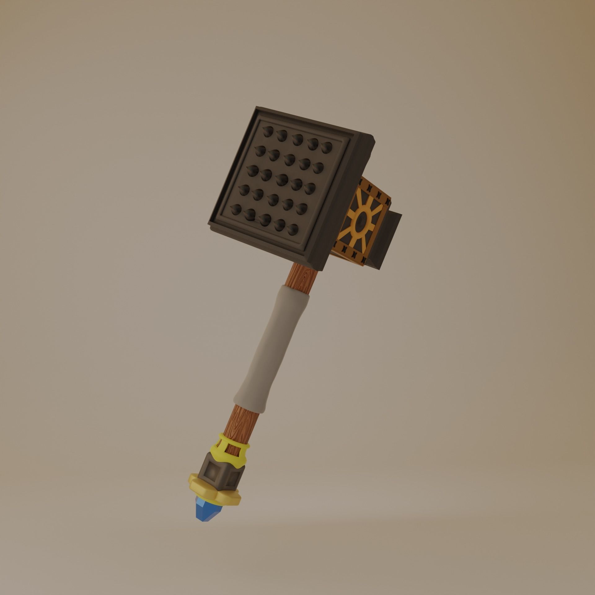 3D model Hammer Prop VR / AR / low-poly | CGTrader