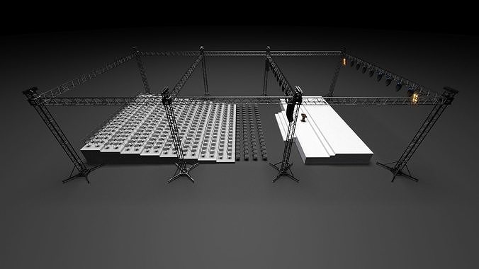 Event Stage Design 3D model | CGTrader