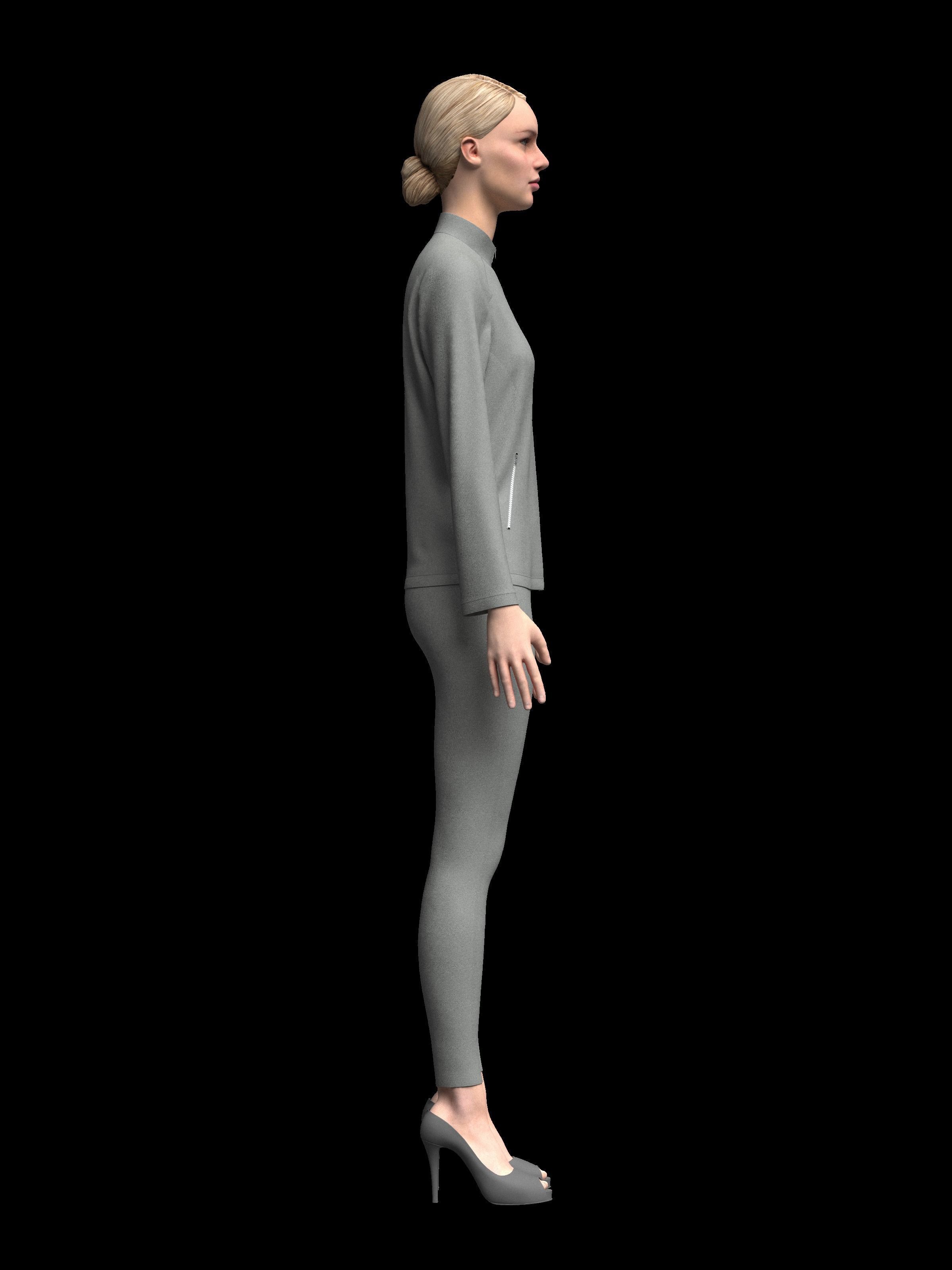 Womens Outfit 3d Model 3D model | CGTrader