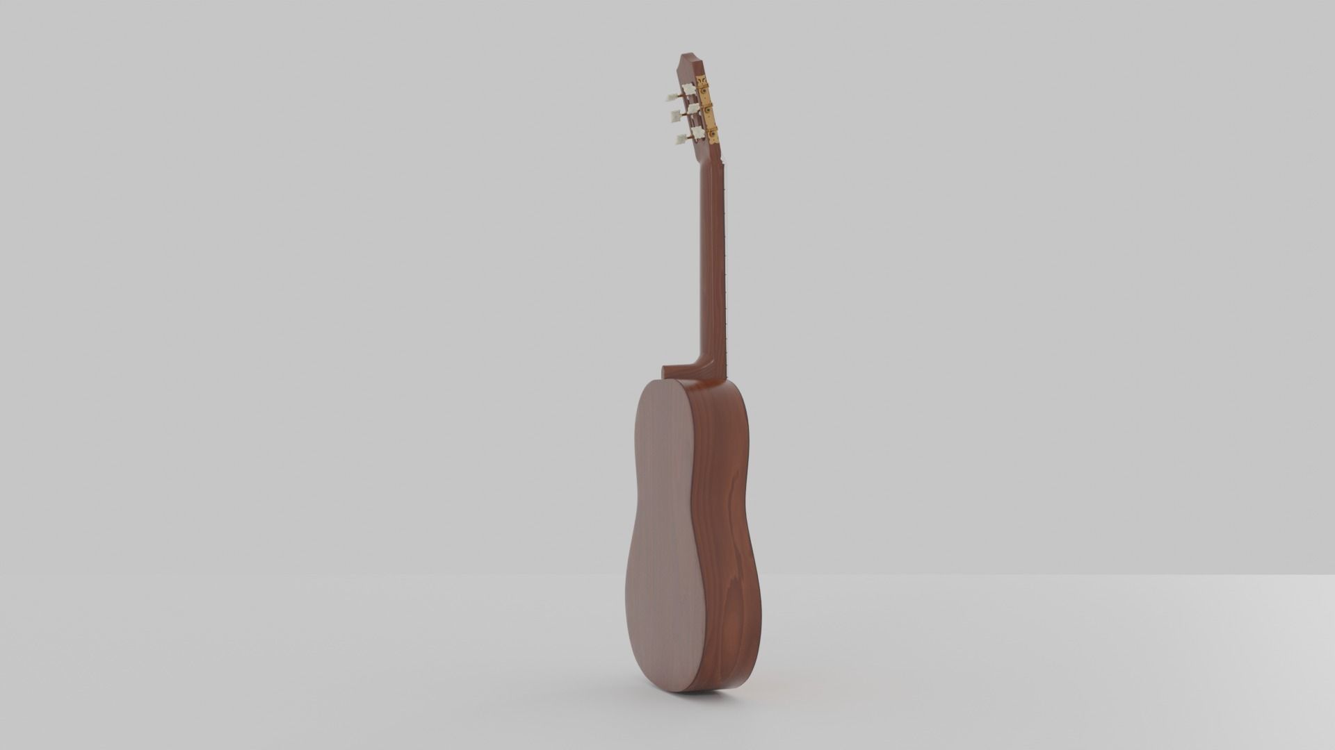 3D model Acoustic guitar Low-poly PBR 3D model VR / AR / low-poly ...