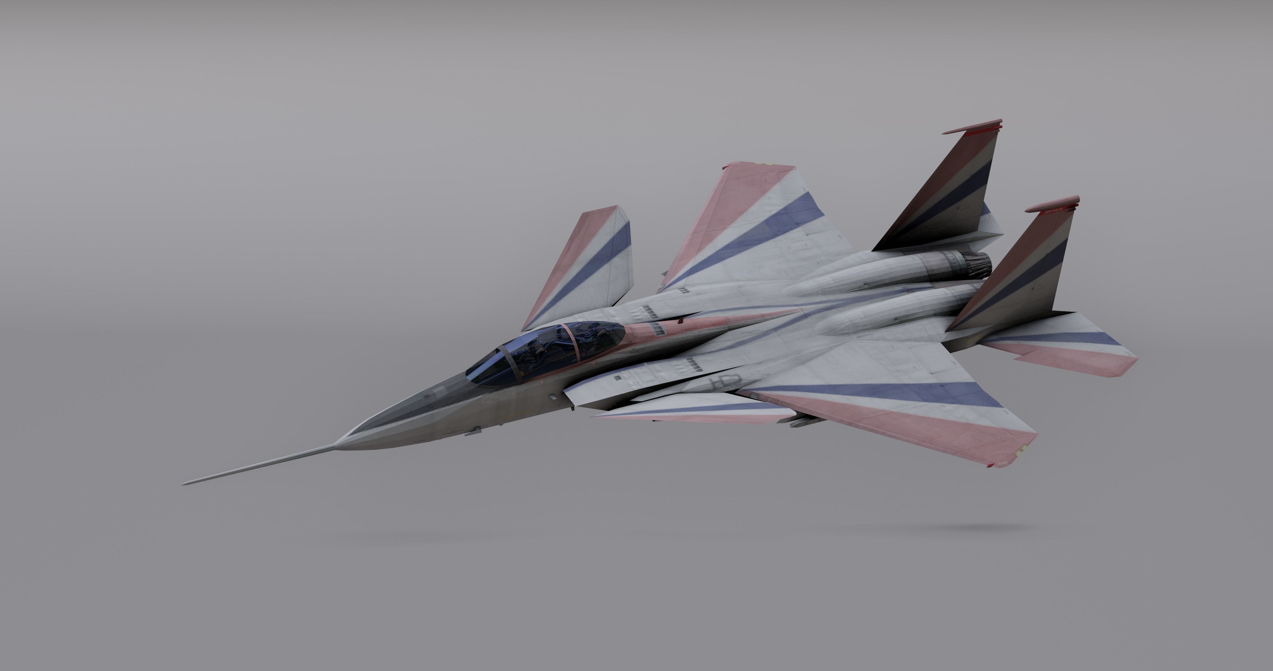 3D model F 15 S - Fighter Jet VR / AR / low-poly | CGTrader