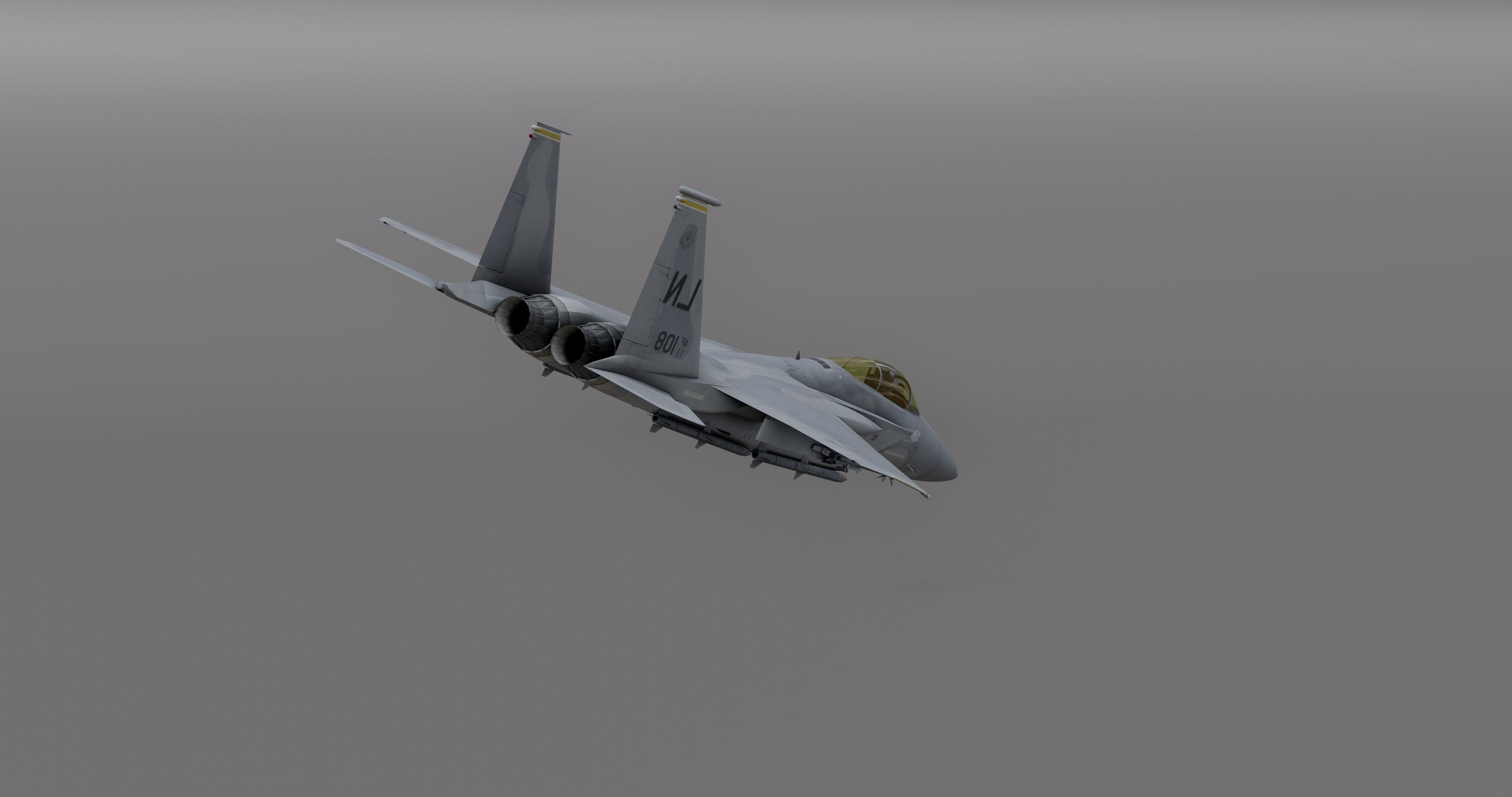 3D model F 15 C- Fighter Jet VR / AR / low-poly | CGTrader