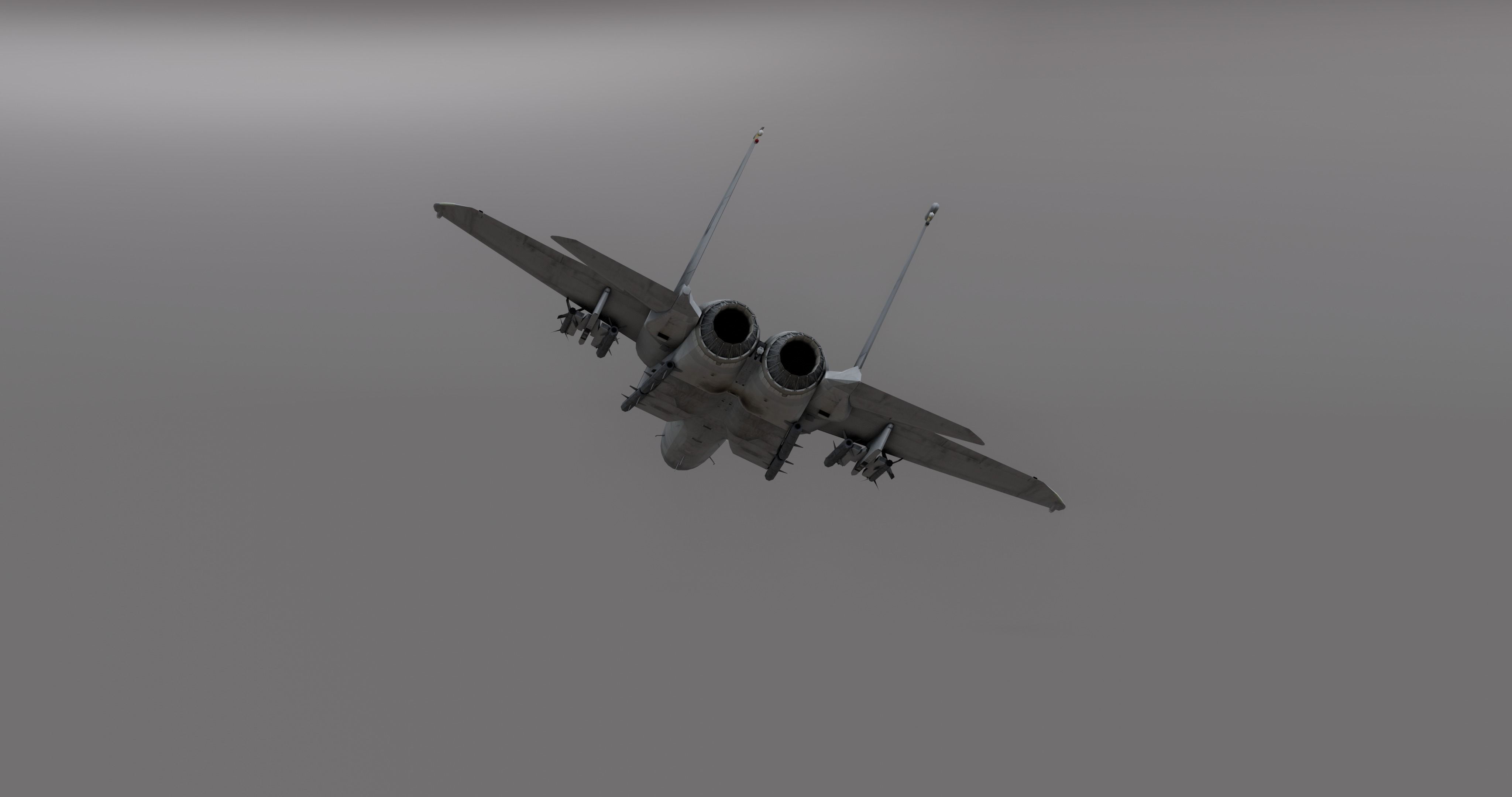3D model F 15 C- Fighter Jet VR / AR / low-poly | CGTrader