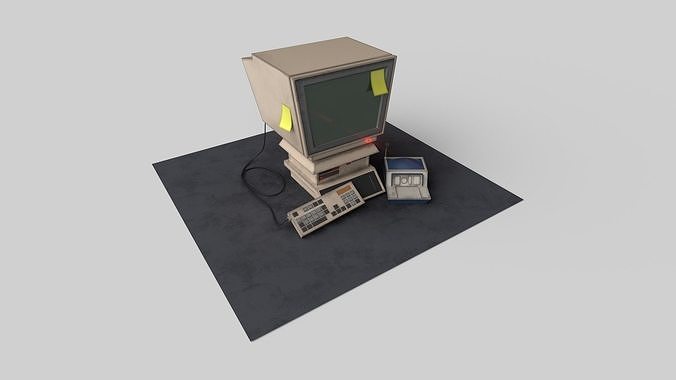 Computer props 3D model | CGTrader