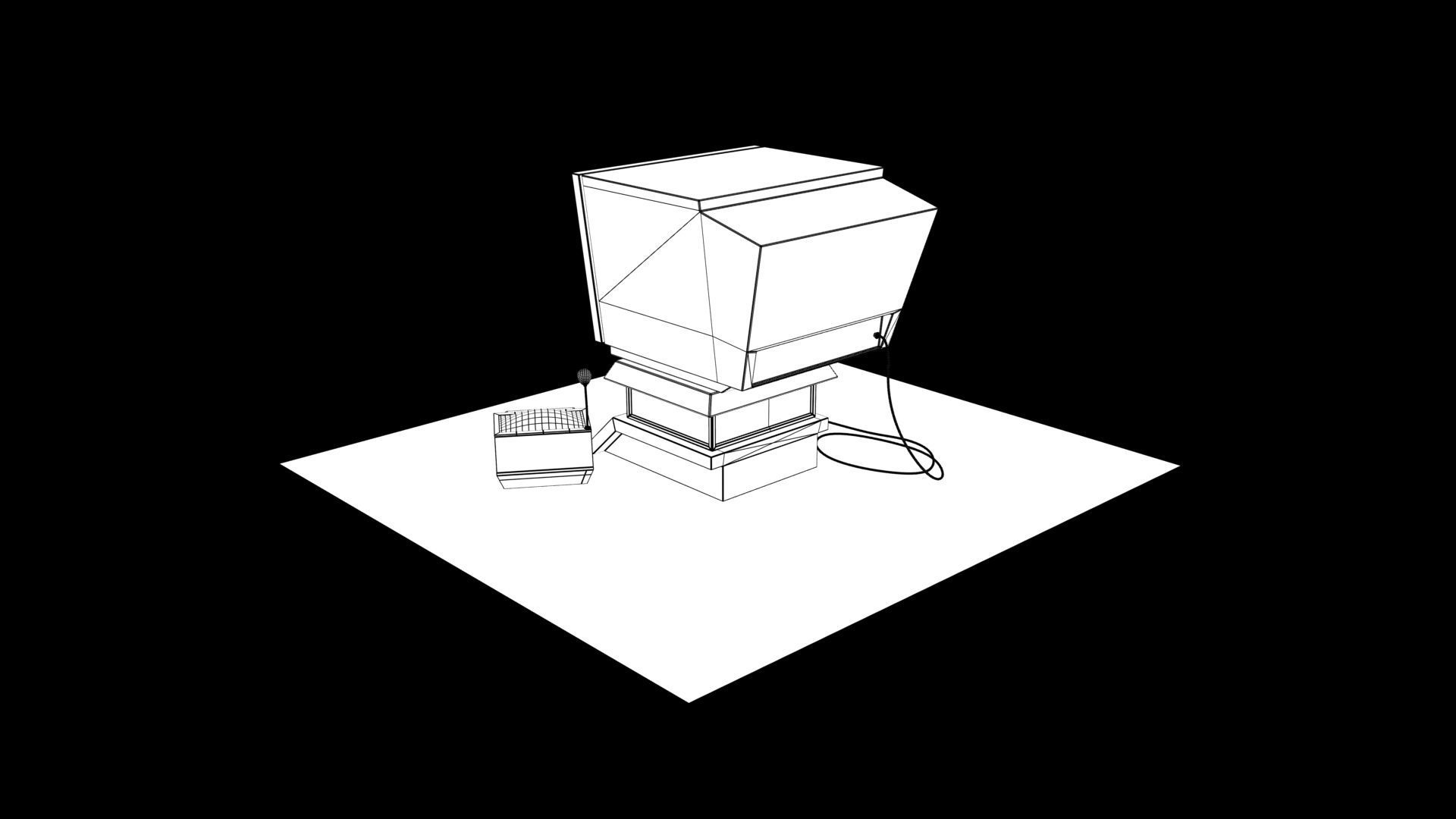 Computer props 3D model | CGTrader
