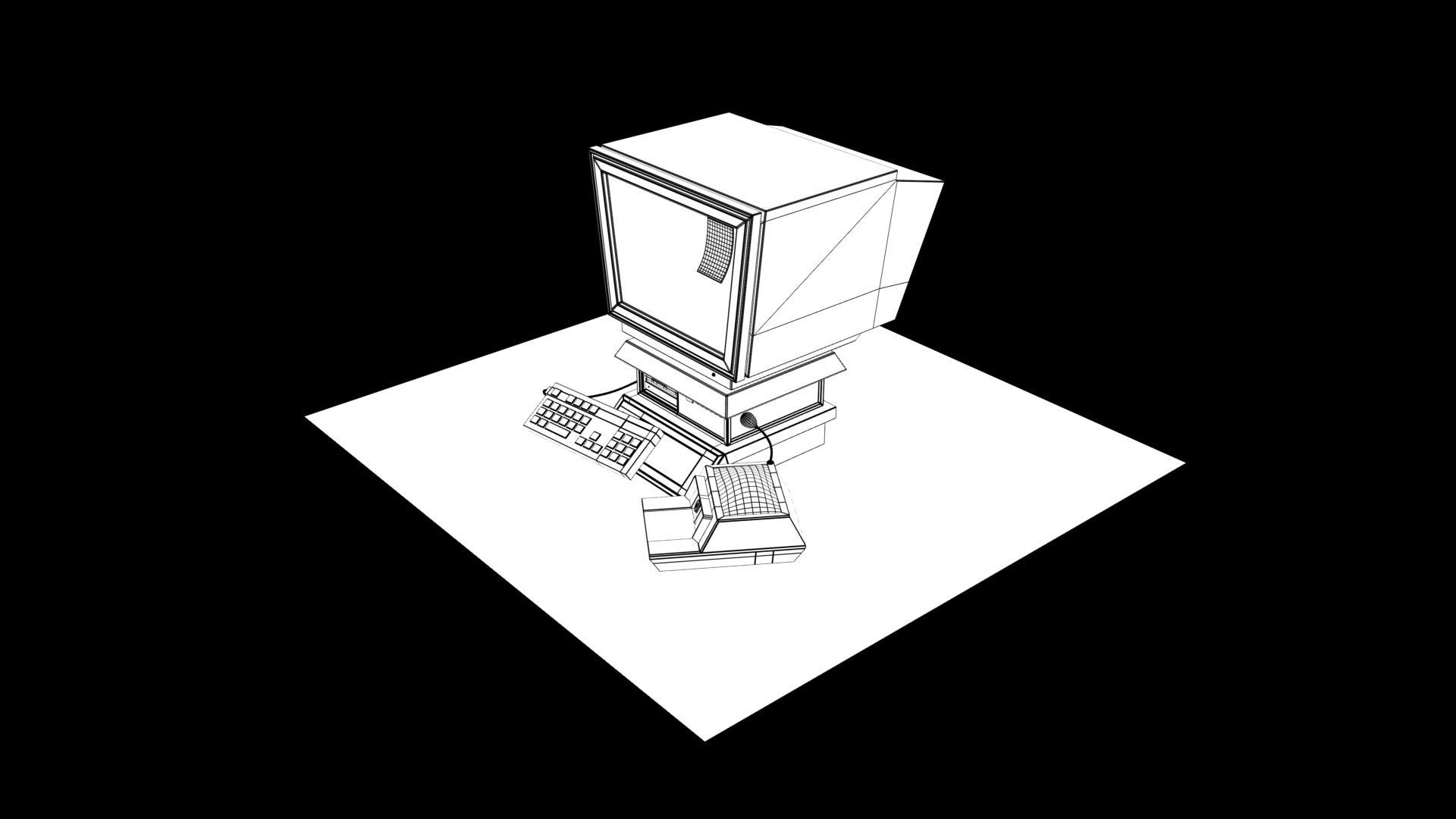 Computer props 3D model | CGTrader