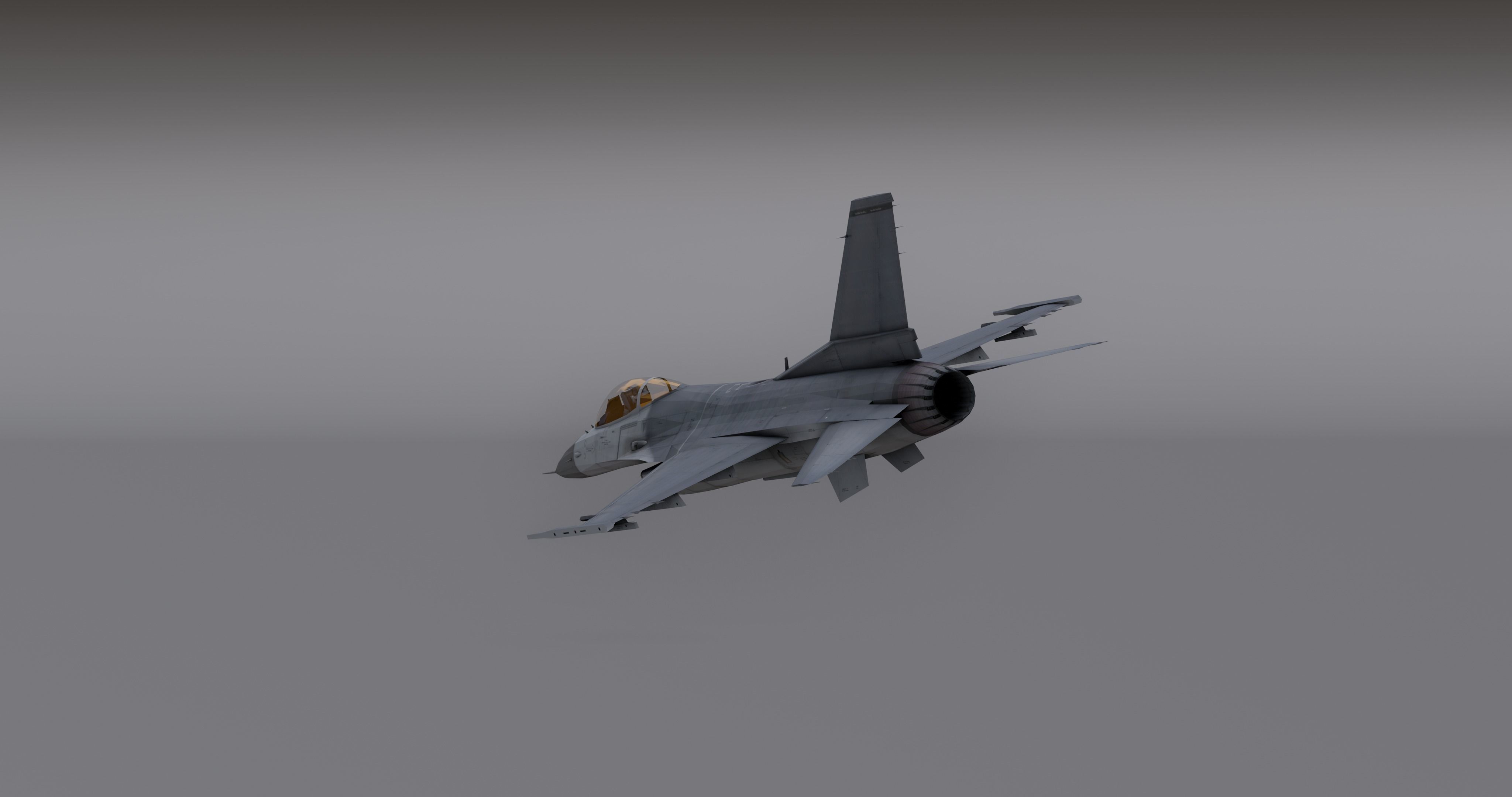 3D model F16 - Falcon Fighter Jet VR / AR / low-poly | CGTrader