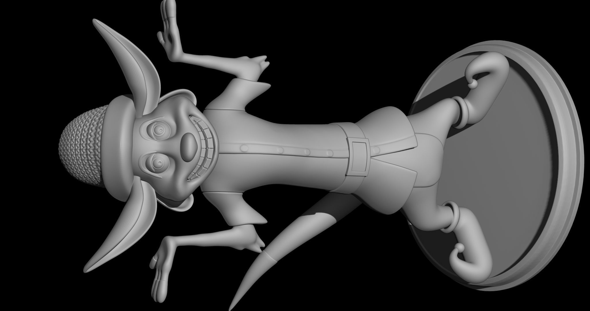 Timon -Adorable 3D Printable Sculpture Inspired by The Lion King 3D ...