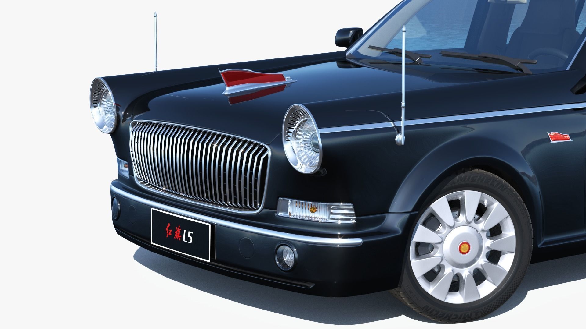 3D model FAW Hongqi L5 2014 with interior VR / AR / low-poly | CGTrader