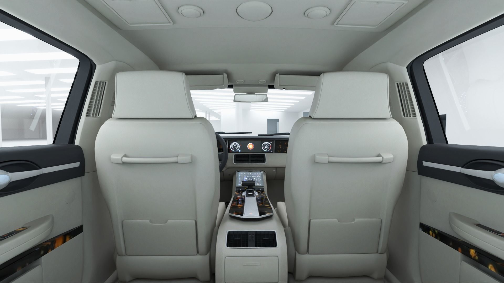 3D model FAW Hongqi L5 2014 with interior VR / AR / low-poly | CGTrader