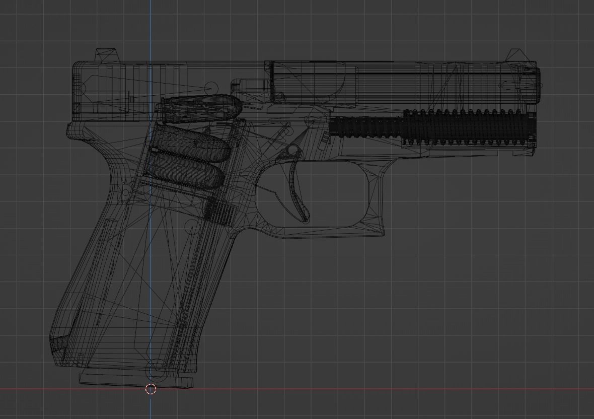 3D model Glock 19 Gen5 Coyote Army VR / AR / low-poly | CGTrader