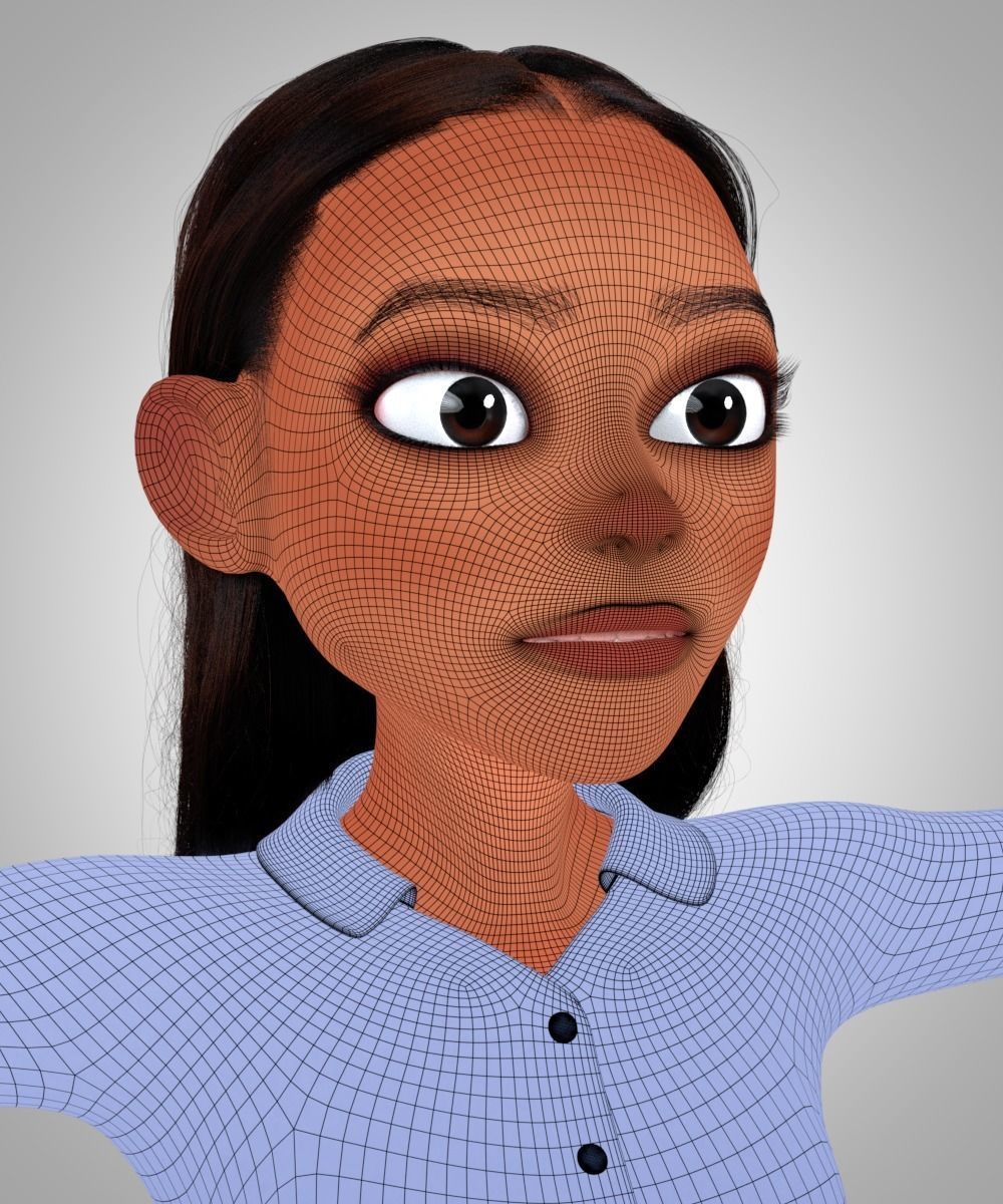 Maria 3D model | CGTrader