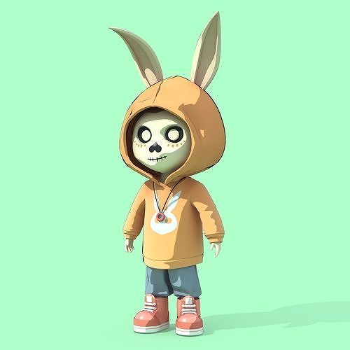Bunny Collection 819 3D model | CGTrader