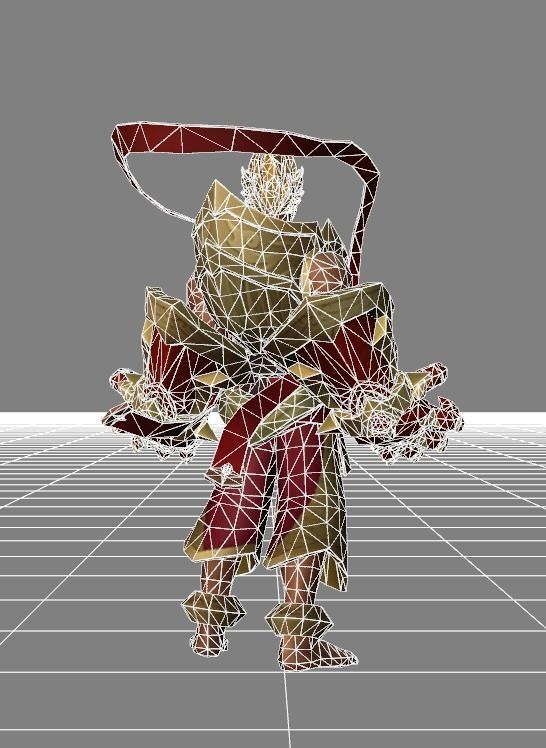 3D model Gatot Kaca Spark Skin VR / AR / low-poly | CGTrader