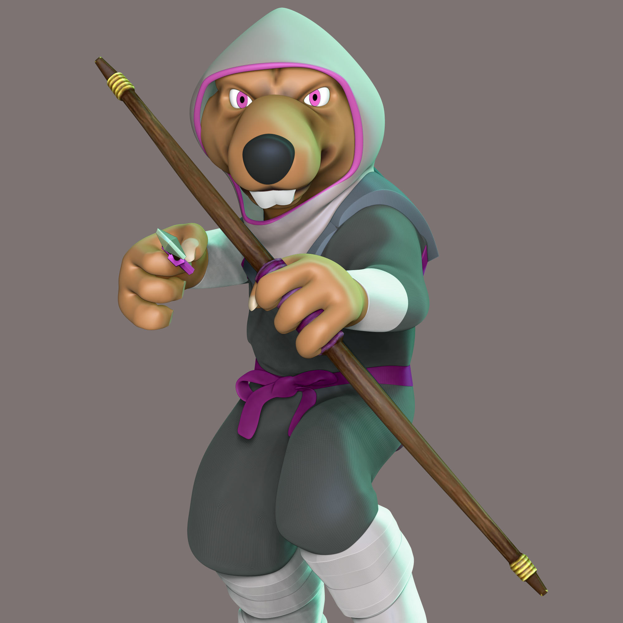 Splinter - Teenage Mutant Ninja Turtles 3D model 3D printable | CGTrader