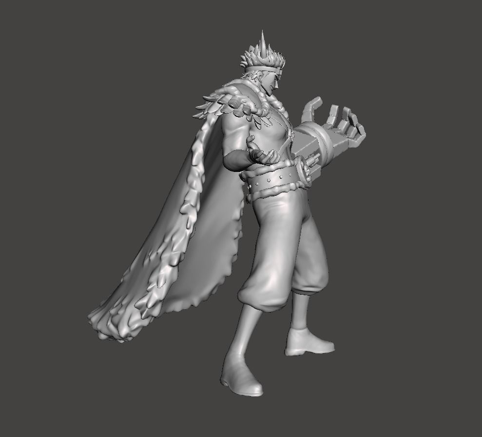 Eustass Captain Kid Beast Pirates Costume 3D Model 3D model 3D ...