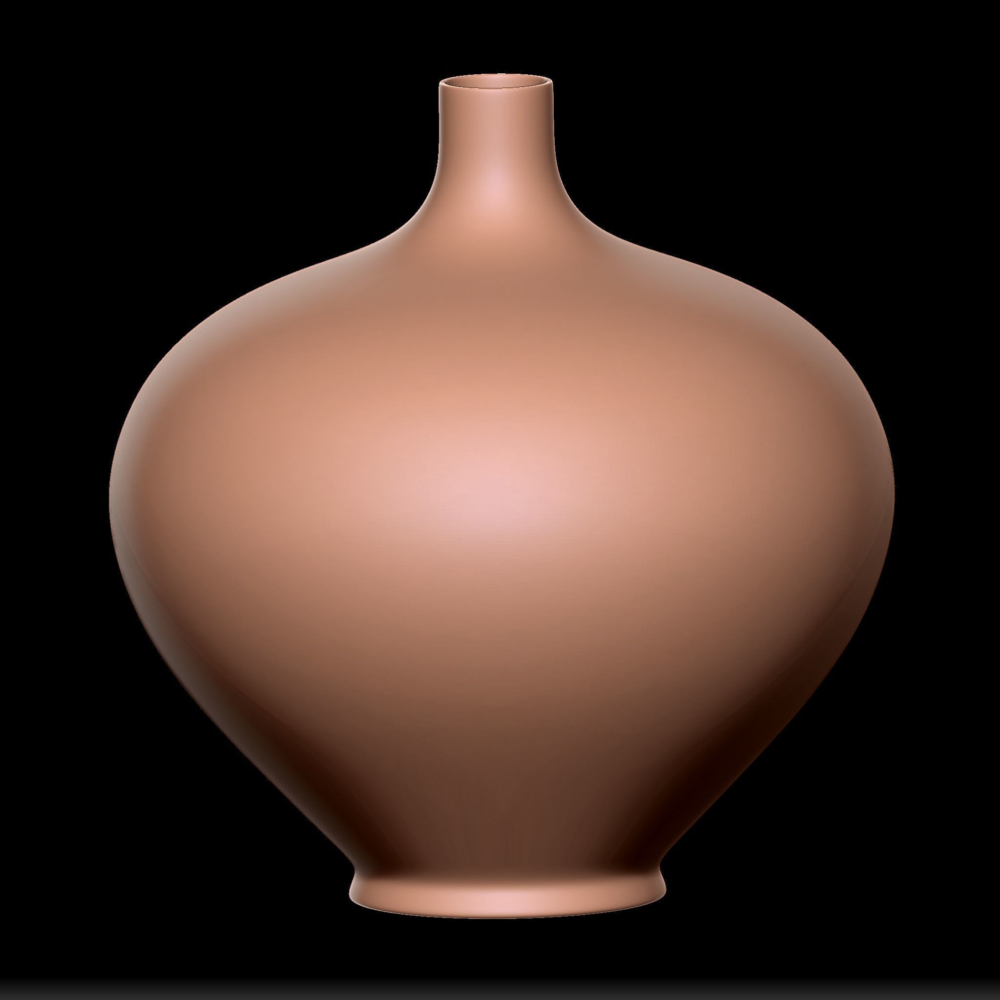 3D model 65 Clay Pot Base Mesh VR / AR / low-poly | CGTrader