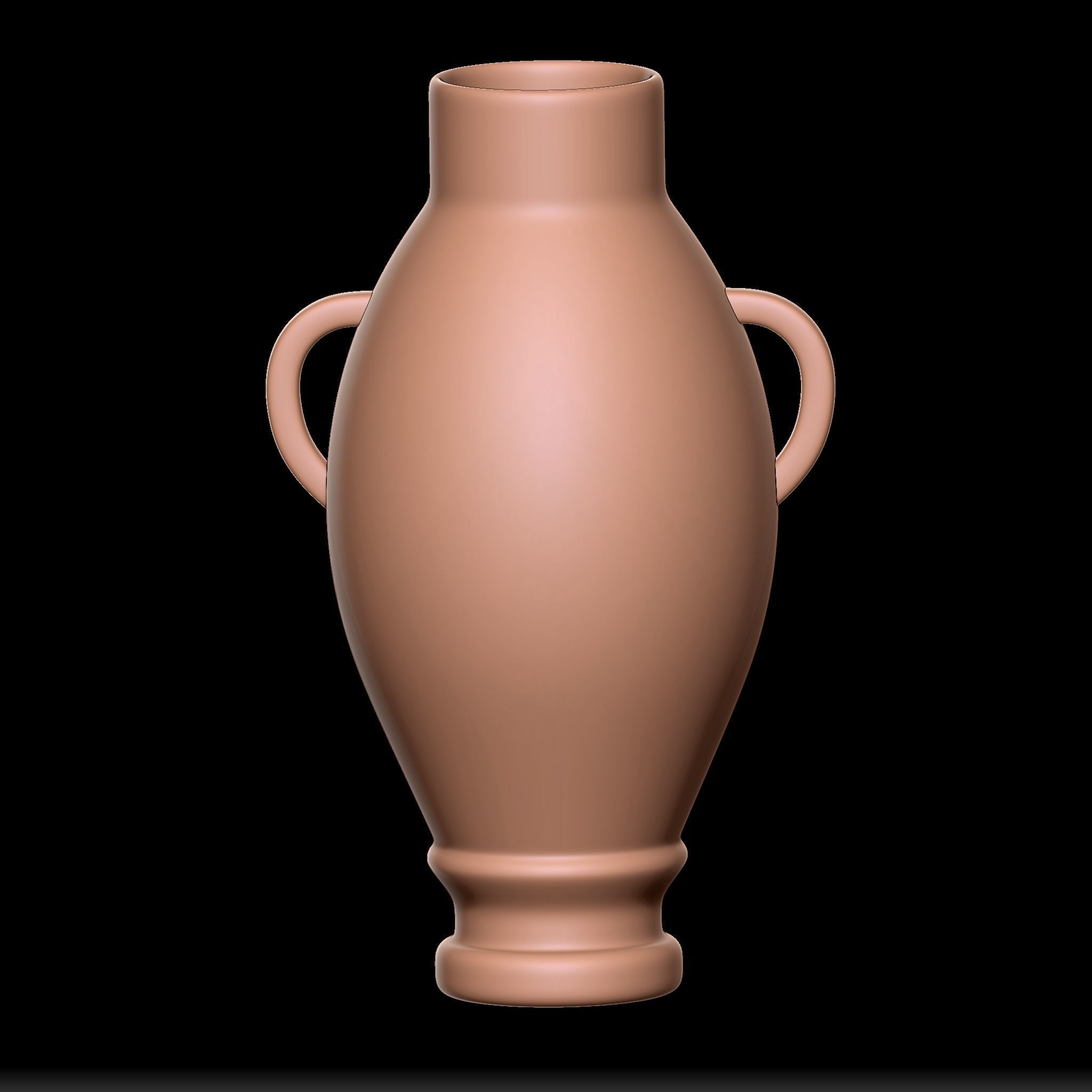 3D model 65 Clay Pot Base Mesh VR / AR / low-poly | CGTrader