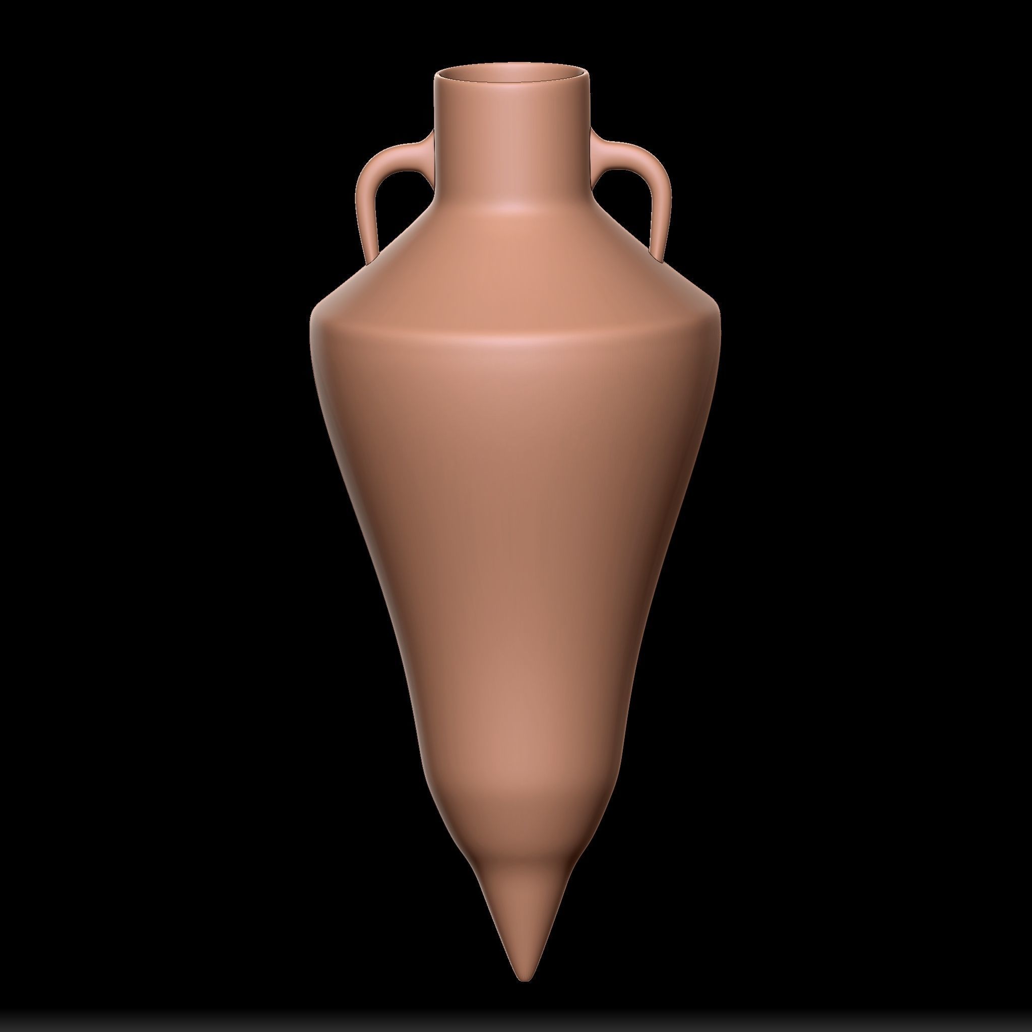 3D model 65 Clay Pot Base Mesh VR / AR / low-poly | CGTrader