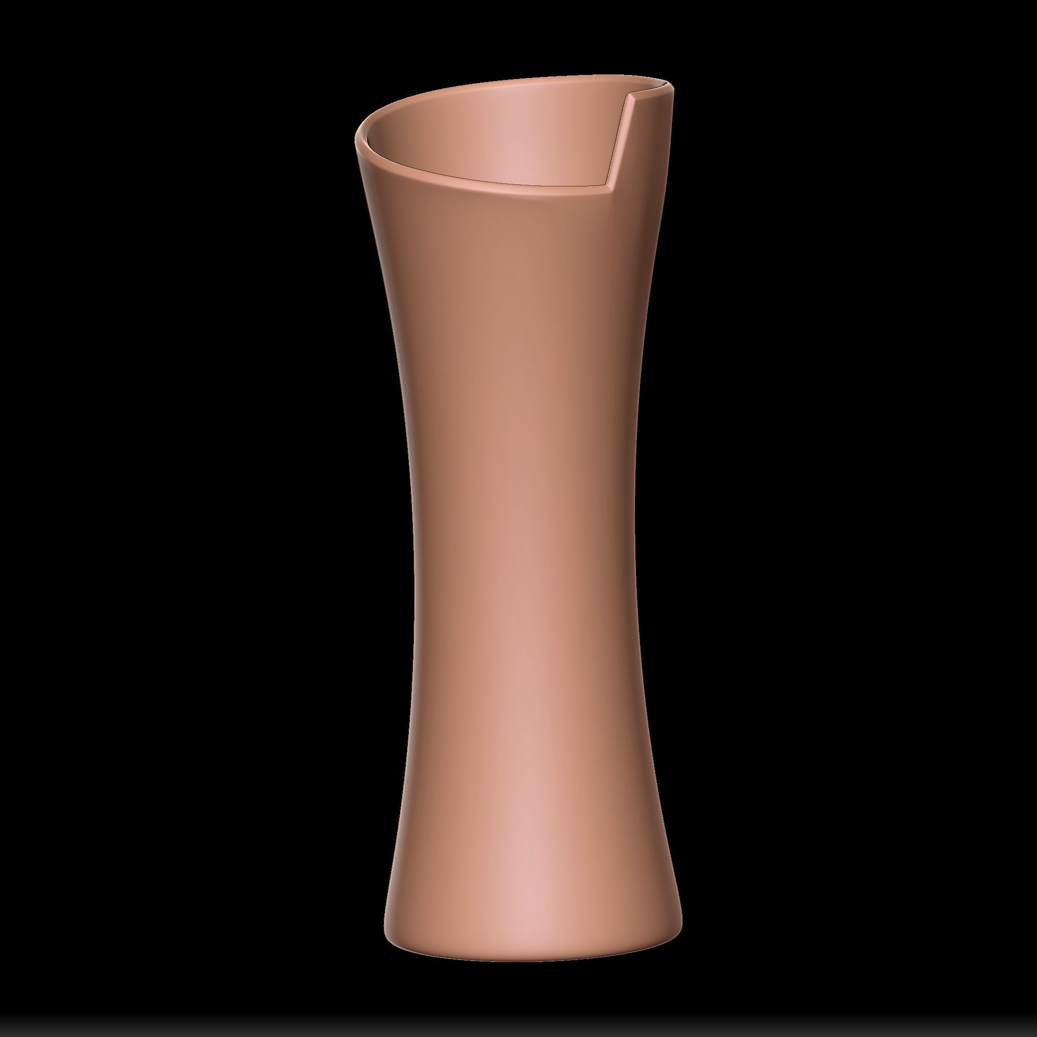 3D model 65 Clay Pot Base Mesh VR / AR / low-poly | CGTrader